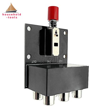 【💕ready Stock🎉】household Tools Audio Switching Board Audio Input Signal Selector Relay Module