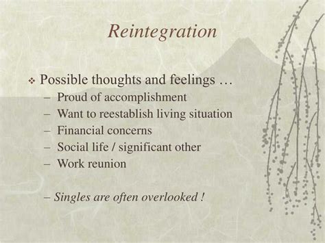 Ppt Reorientation And Reintegration Powerpoint Presentation Free Download Id 3865568