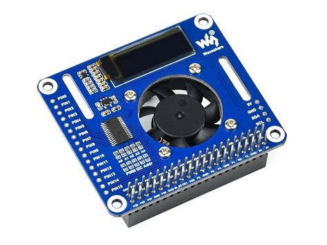 Pwm Controlled Fan Hat For Raspberry Pi I2c Bus Pca9685 Driver
