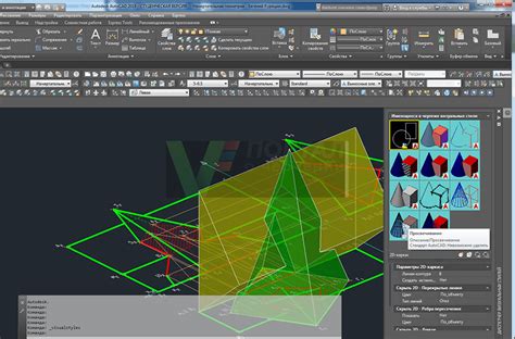Как в Autocad из 3d модели сделать 2d чертеж виды