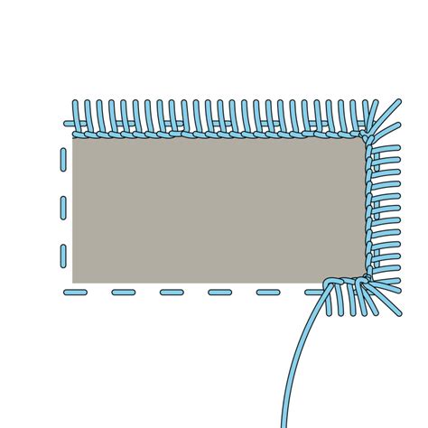 Buttonhole Edging Variation Rsn Stitchbank