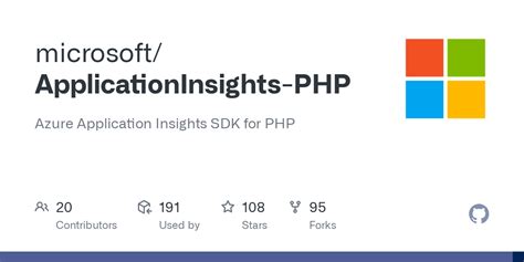 Github Microsoftapplicationinsights Php Azure Application Insights Sdk For Php