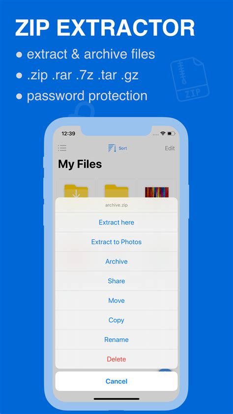 Zip Extractor Unzip Files For IPhone Download
