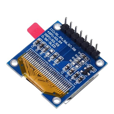0 96 Inch Oled White Blue Display Module Yellow Blue Color 128x64 Oled