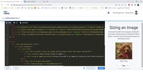 Manoj Kumar Cheruku On Linkedin Day64 Sizinganimage Coding