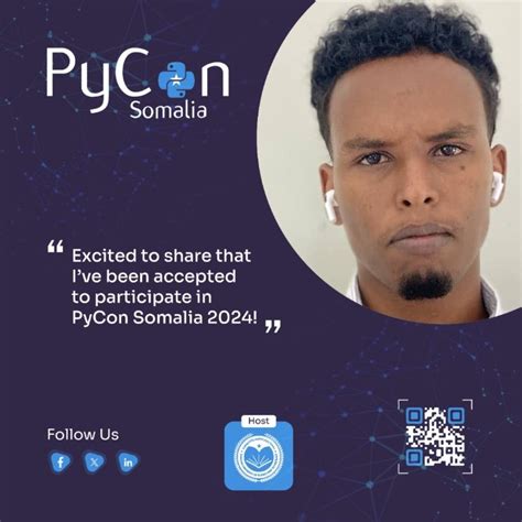 Jelle Hassan Ali On Linkedin Pyconsomalia2024 Python Techevent