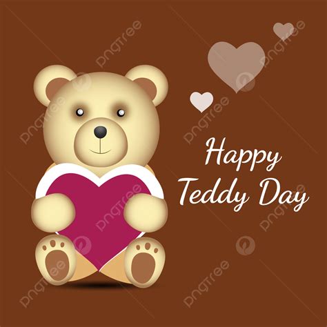 Happy Teddy Day Concept Design Template Download On Pngtree