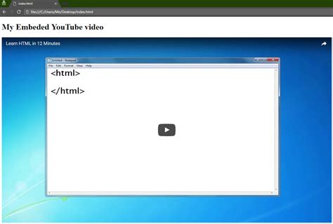 Embedded Video Youtube Stack Overflow