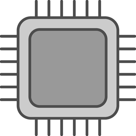 CPU Fillay Icon Vector Art At Vecteezy