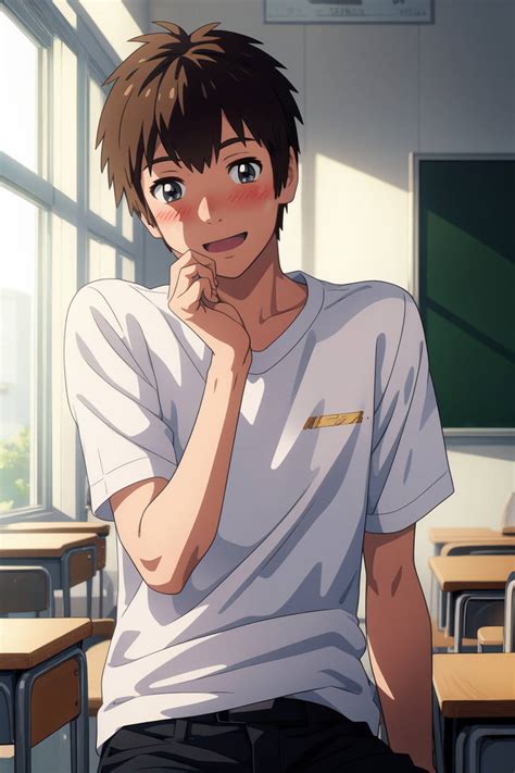 Ai Generated Taki Tachibana By Turamarth14 On Deviantart