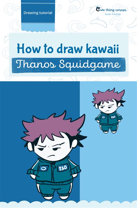 How To Draw Cute Squid Game Frontman Step By Step