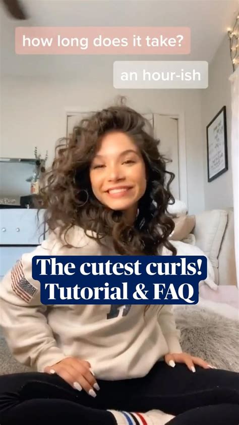 The Cutest Curls Tutorial And Faq About These Big Bouncy Curls W A