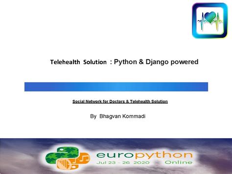 Telehealth Solution Python Django Powered Social Network For
