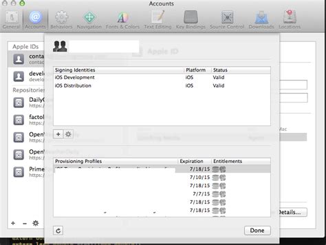 Xcode5 Delete Provisioning Profile From Xcode 5 Stack Overflow