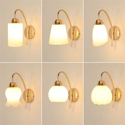 壁灯床头灯led卧室墙壁灯现代简约创意北欧轻奢客厅楼梯过道灯具 虎窝淘