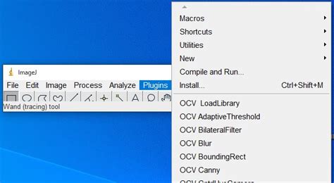 imagejからopencv4 7 0以降を利用しよう！ waku take a program