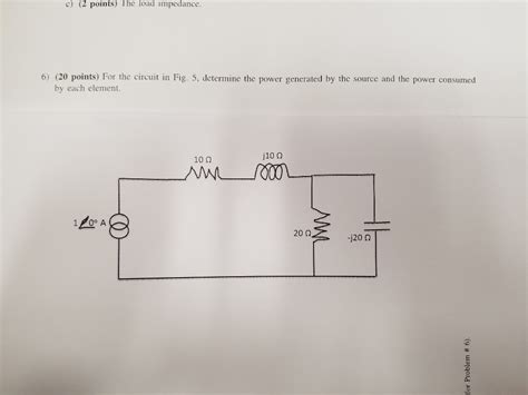 Solved Determine The Power Generated By The Source And