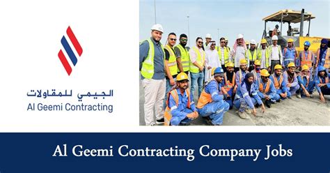 Al Geemi Contracting Company Jobs Apply Now In Abu Dhabi Sha5r Jobs