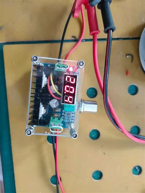 영구 자석 발전기 전압 조정기 모듈 배터리 충전 조정 가능 Dc 전압 디스플레이 스텝 다운 모듈 Iot 장치