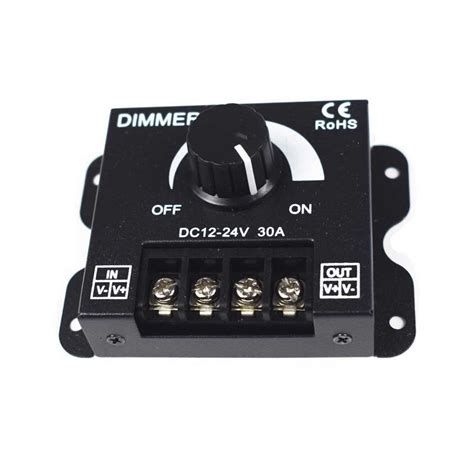 Led Dimmer 12v24v 30a Brightness Adjustable Regulator Ifuture Technology