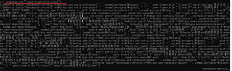 Scrapy框架（3）：css选择器解析数据scrapy Css Csdn博客
