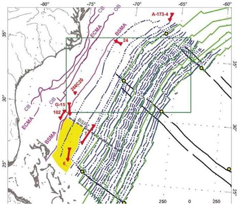 Fracture Zones Thick Black And Geomagnetic Isochrons—north