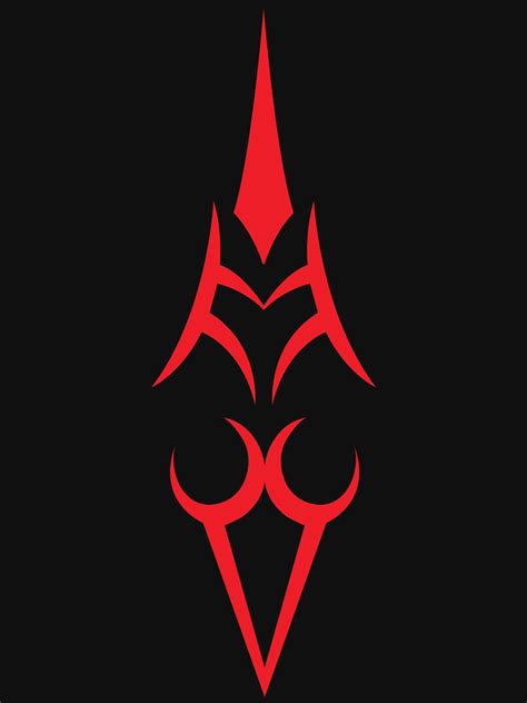 Emiya Shirous Command Seal From Fate Series Tank Top By Shiromaru