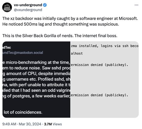 Xz Backdoor Linux Hack Xz Backdoor Linux Hack Know Your Meme