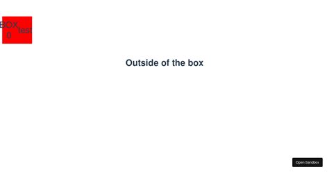 Vue3 Click Out Side Forked Codesandbox