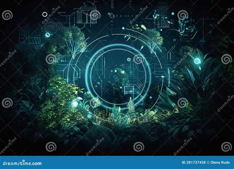 Ai Generative Sustainable Technology Background Stock Illustration Illustration Of Recycle