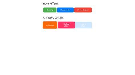 Simple Button Css Hover Effects And Animation