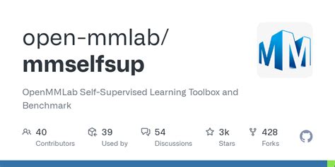 Open Mmlab Mmselfsup · Discussions · Github