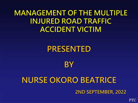 Road Traffic Accident Powerpoint Presentationppt Ppt