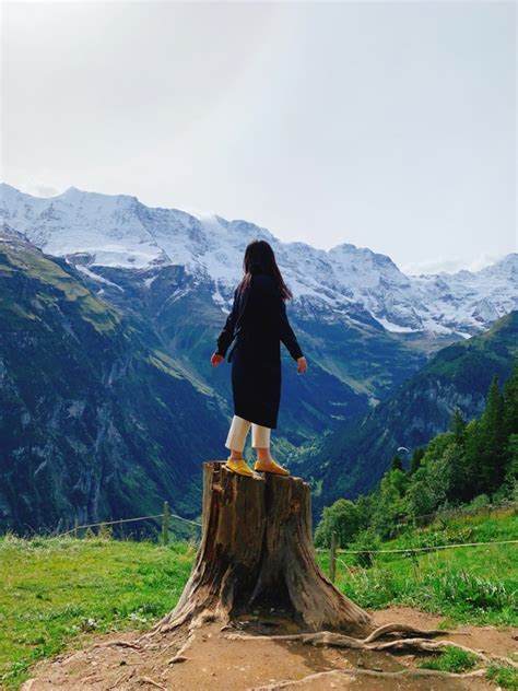 스위스 자유여행 스위스 가볼만한곳 뮤렌뮈렌 통나무 베른으로 이동 산악기차 재밌어 네이버 블로그