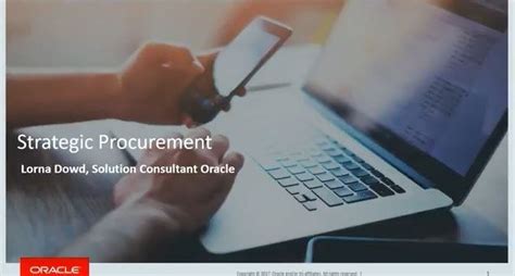 Oracle Strategic Procurement Overview
