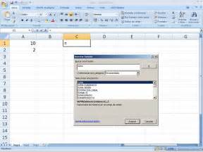 Funciones En Excel Funciones Matemáticas