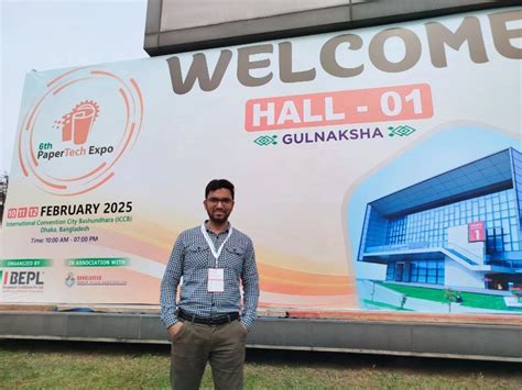 Tuhin Hossain On Linkedin Papertechexpo2025