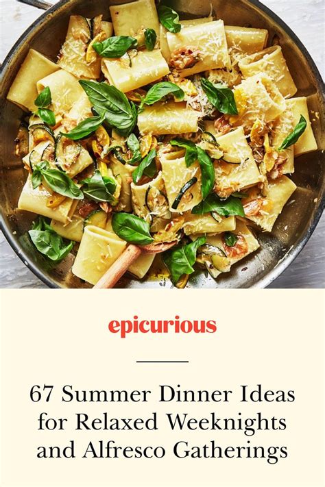 Delicious And Easy Summer Dinner Recipes