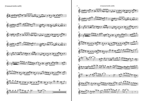 《深海少女》萨克斯谱子 哔哩哔哩