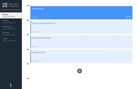 GitHub Andreiskandar Scheduler Interview Scheduler Is A Single Page Full Stack Web