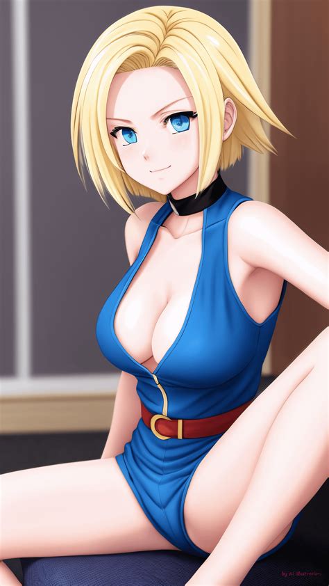 Android 18 Anime Part 4 Raiillustration