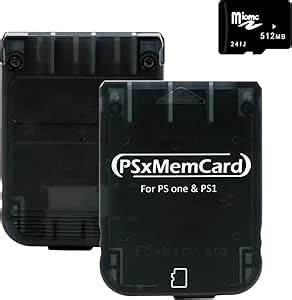 Amazon BITFUNX PSxMemCard PS メモリーカード ファームウェアアップグレードをサポートゲームデータとFreePSXBootを保存 MBのMicroSD
