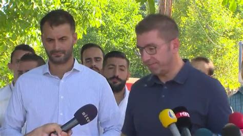 Телевизија 24 Мицкоски Нема да гласаме уставни измени под бугарски диктат