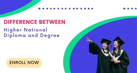 Difference Between Higher National Diploma And Degree