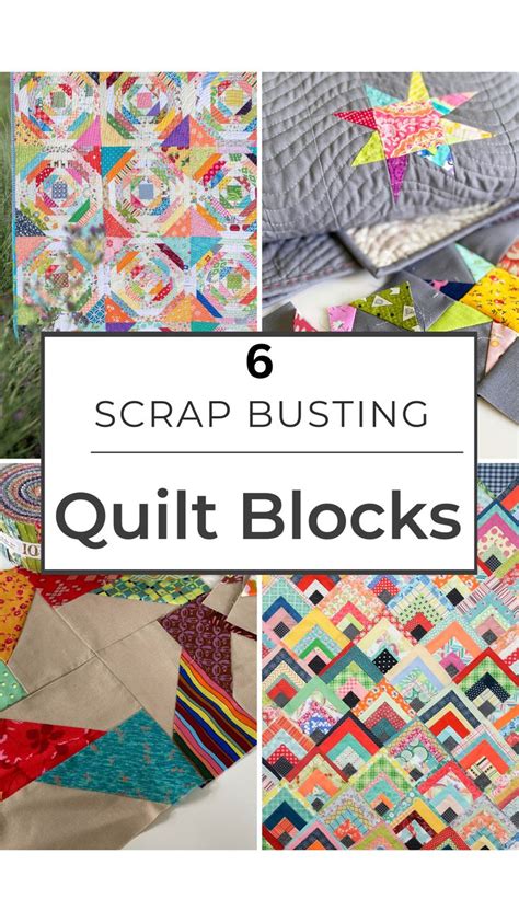 Scrappy Quilt Blocks To Help Manage Your Scraps Aunt Ems Quilts Quilt Blocks Scrappy Quilt