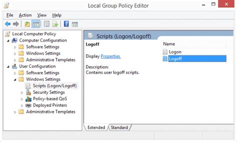 How To Run A Script Or Command At Logoff In Windows 7 And 8 Nextofwindows Com