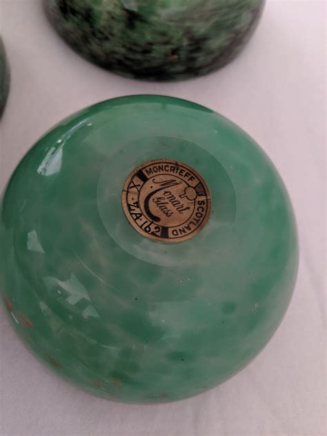 Dating Monart Glass Labels Antiques Board