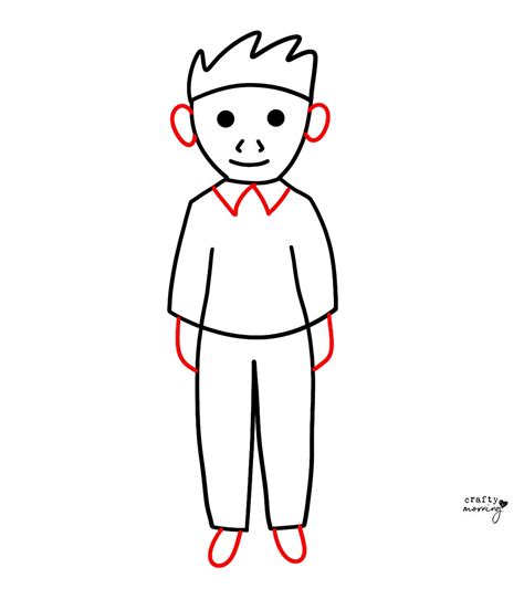 How To Draw Man Cartoon