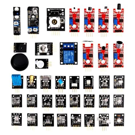 37 In 1 Sensor Kit For Arduino And Microcontrollers Flux Electronix