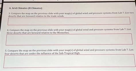 Solved On The World Map On The Following Slide Label The Chegg Com